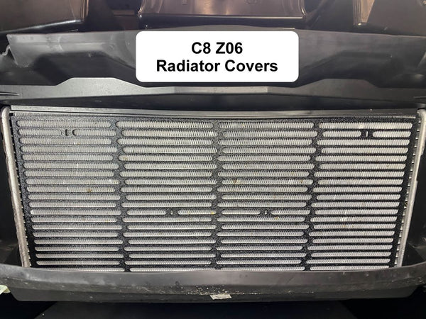 20+ Corvette C8 Z06 Radiator Covers – Pride Exhaust